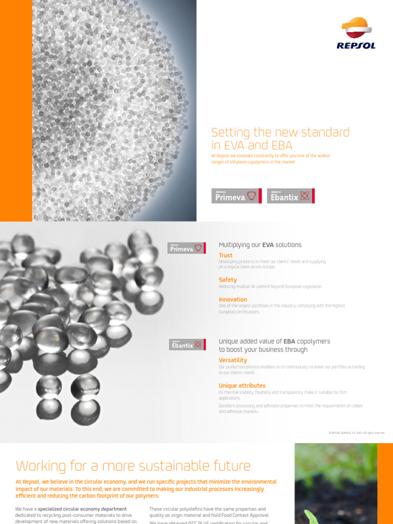 Repsol Eva Eba Catalogue Eng | PDF