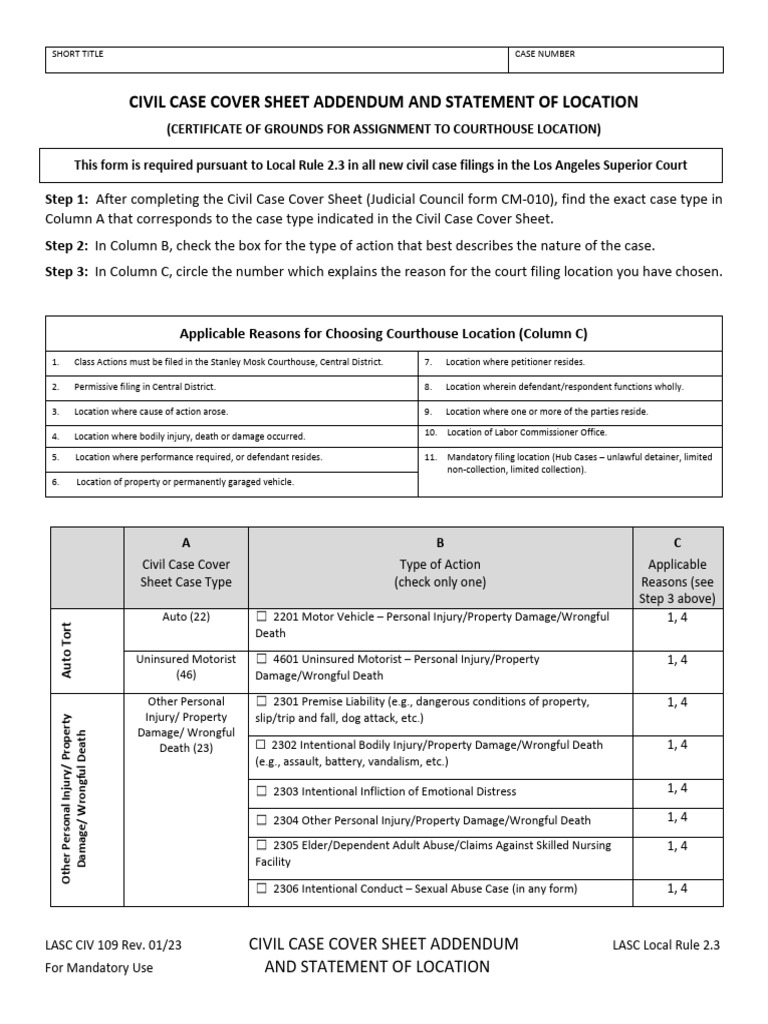 Cover Sheets | PDF | Eviction | Tort