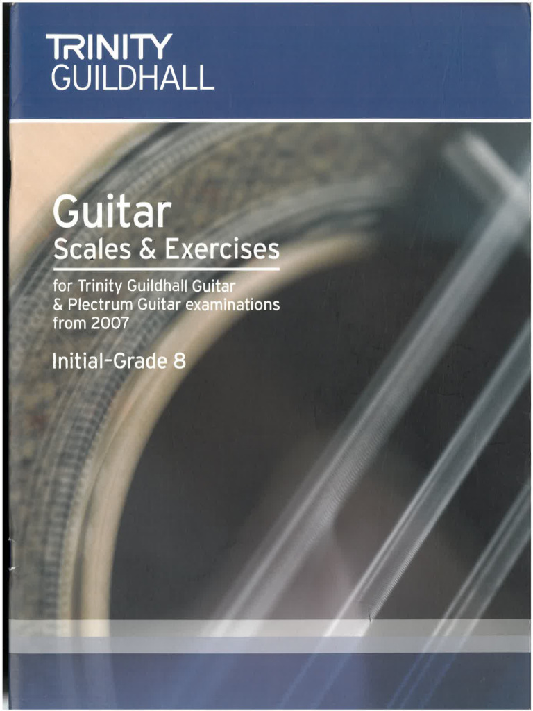 Escalas Inicial Grade 8 - Trinity Guildhall | PDF