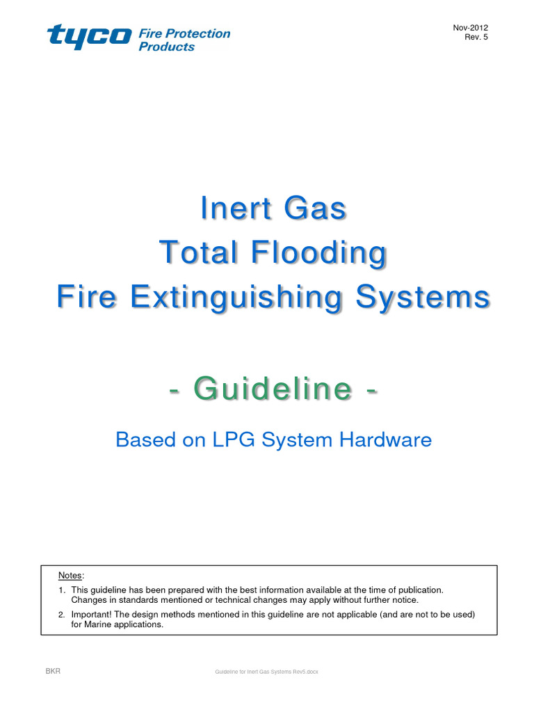 Guideline For Inert Gas Systems Rev5.PDF-1 | PDF | Liquefied Petroleum ...