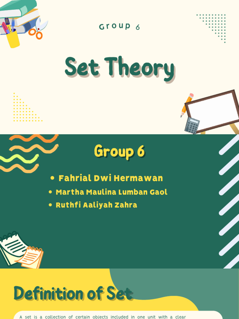 Set Theory Group | PDF Set Theory Group | PDF