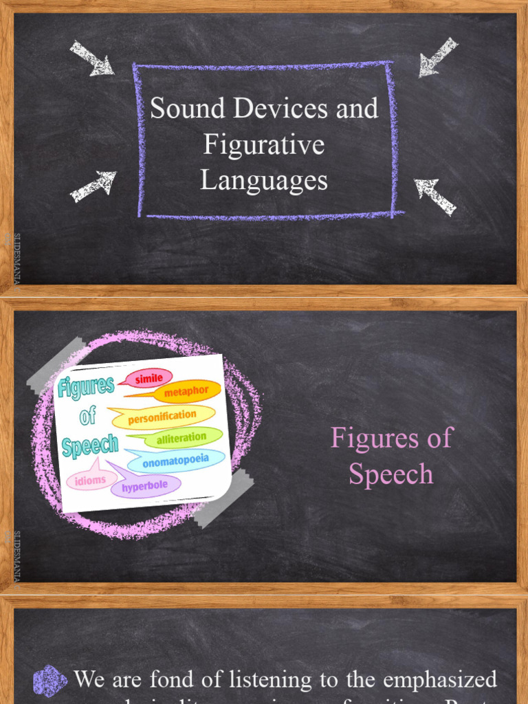 English 6 Week 3 Figurative Languages and Sound Devices | PDF | Poetry ...