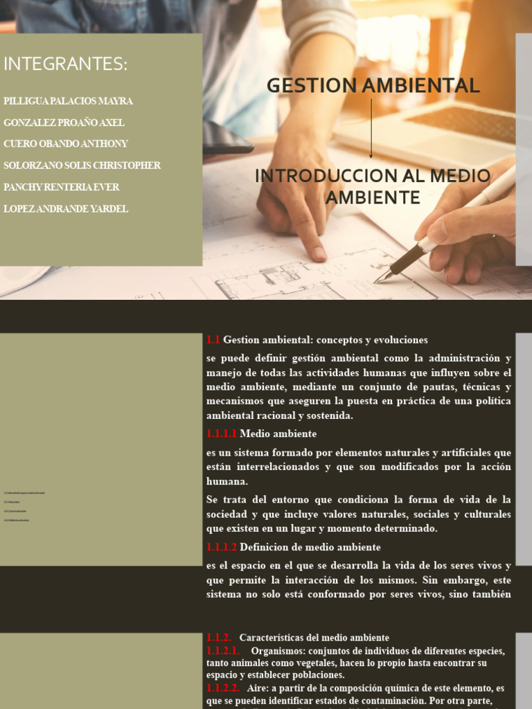 Introduccion Al Medio Ambiente | PDF Introduccion Al Medio Ambiente | PDF
