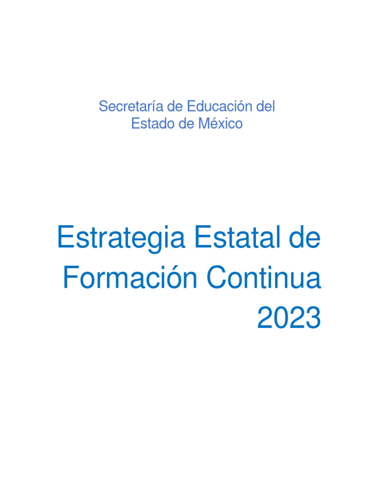 Edomex Eefc 2023 Firmada | PDF