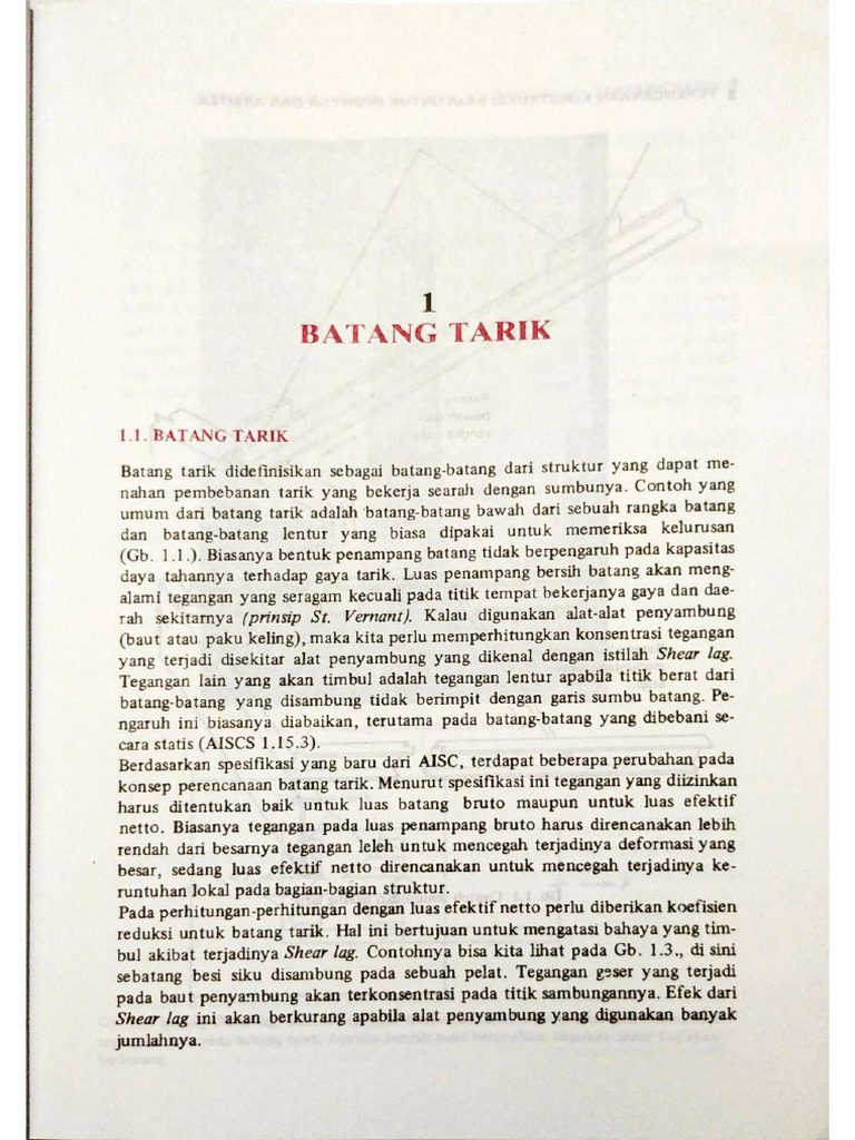 Bab 1-Batang Tarik | PDF