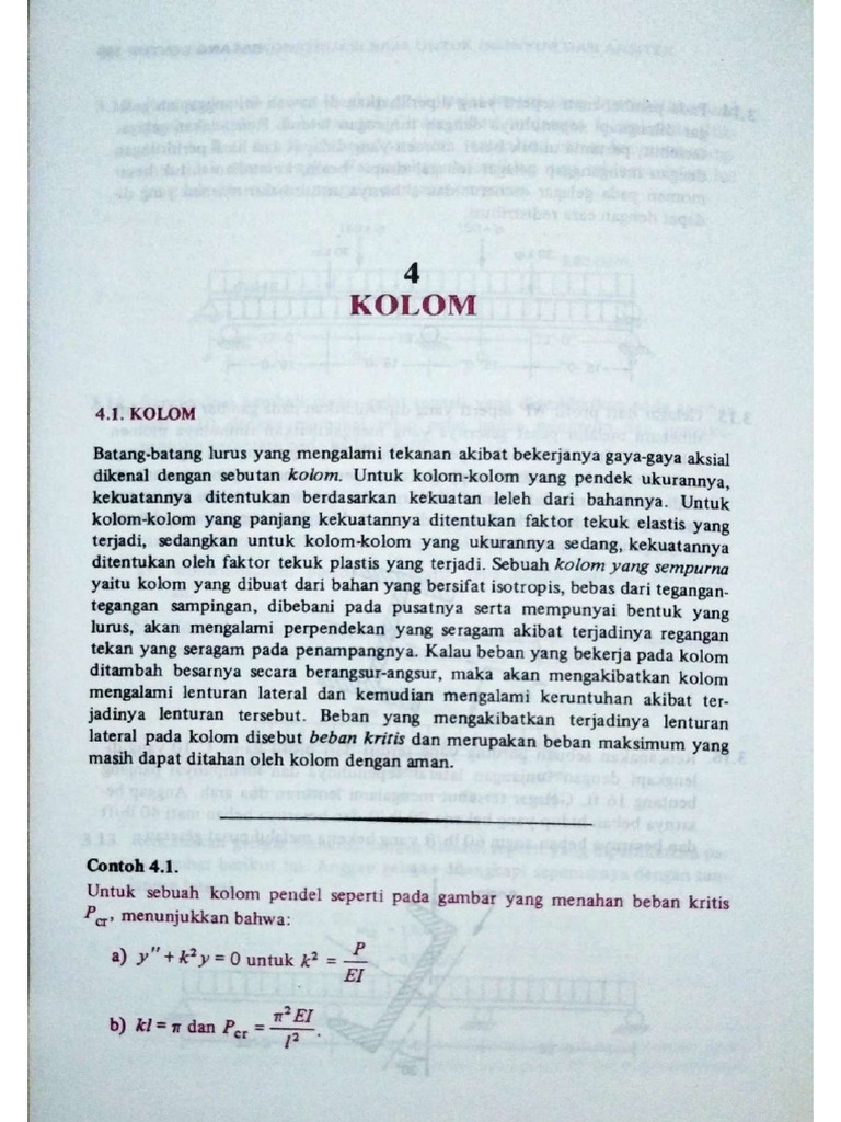 Bab 4 Kolom Hal 136-180 | PDF