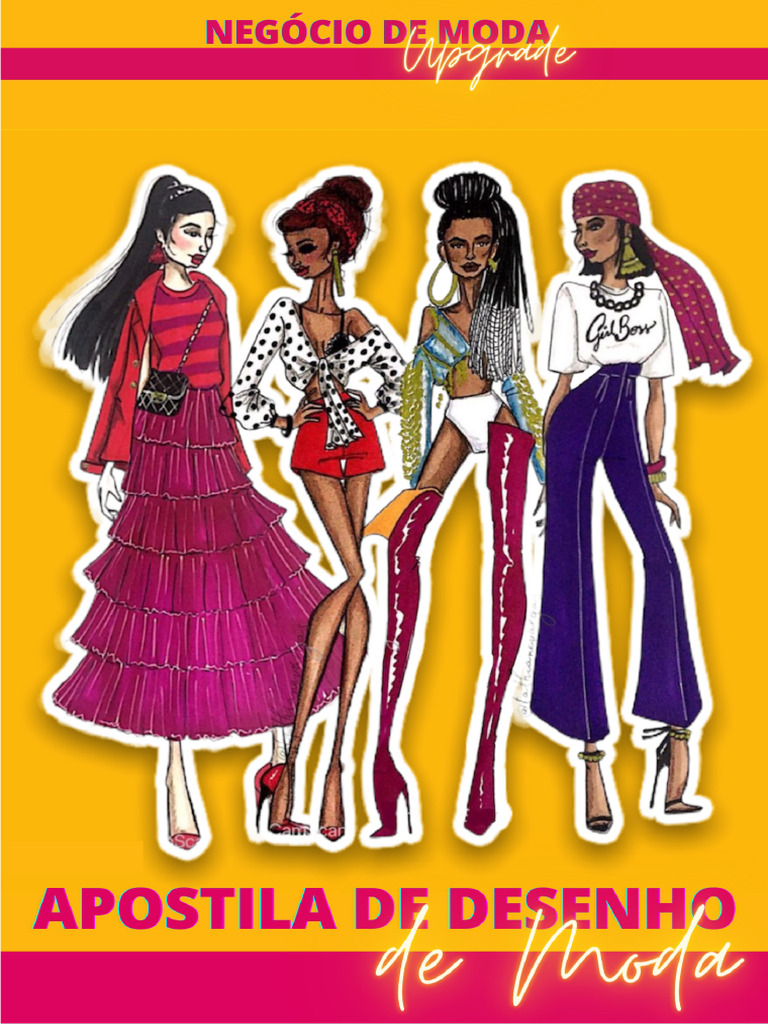 Apostila Desenho de Moda Croqui | PDF