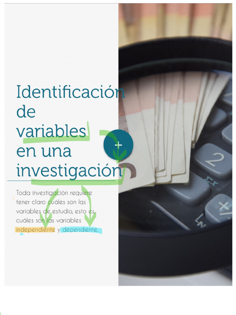 Física Iii Sesión 4 Identificación De Variables En Una Investigación
