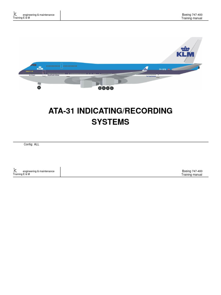 Ata 31 03 01 | PDF | Systems Engineering | Tools