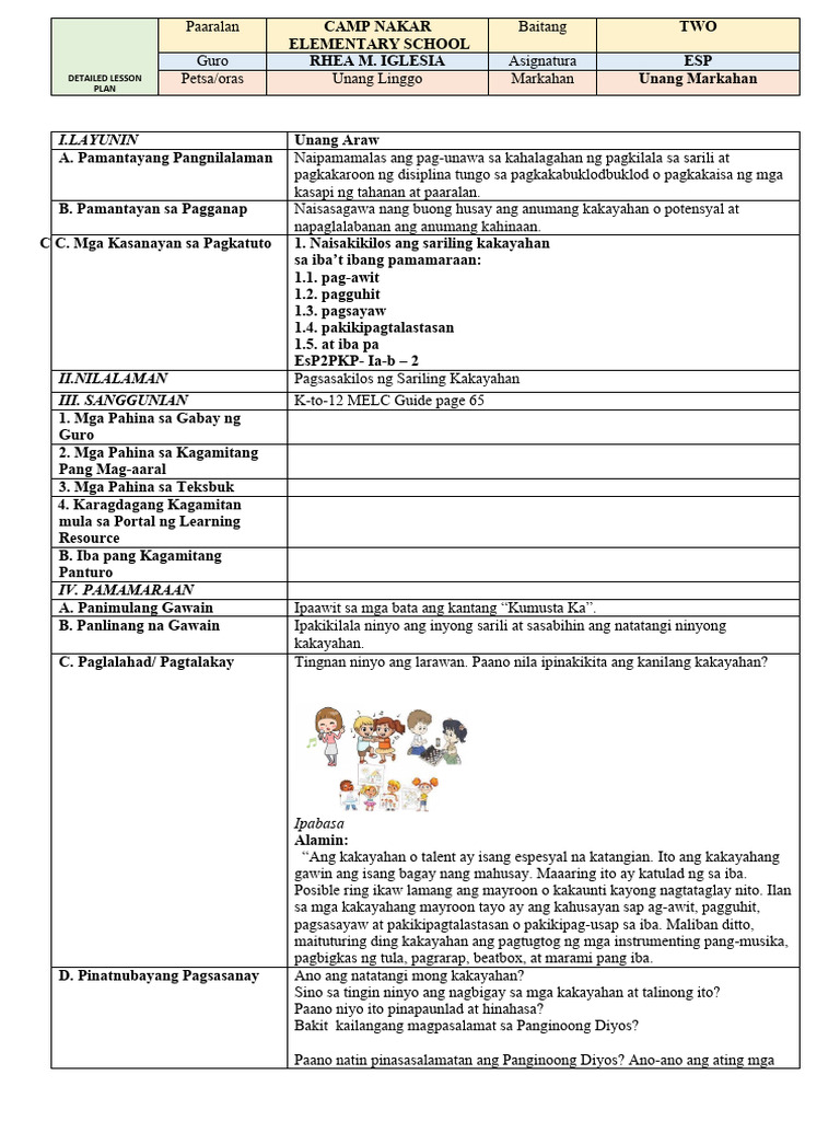 DLP Esp2 Q1 W1 | PDF