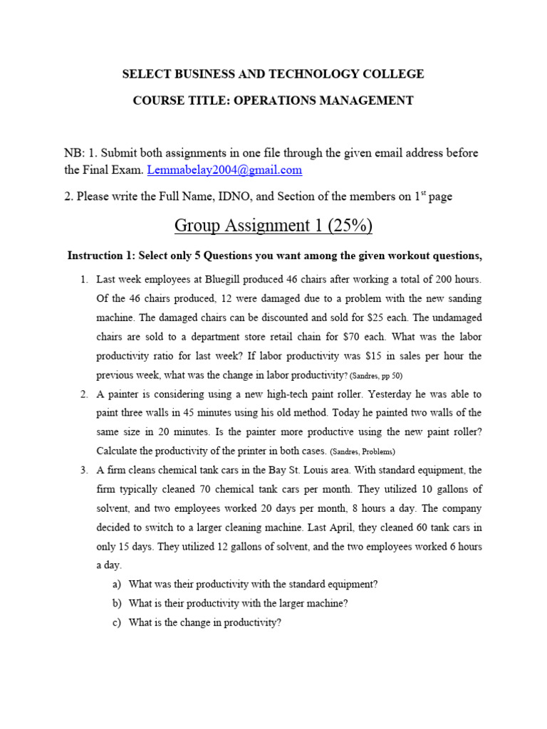 OM - Group Assignment | PDF | Airport | Banks OM - Group Assignment | PDF | Airport | Banks