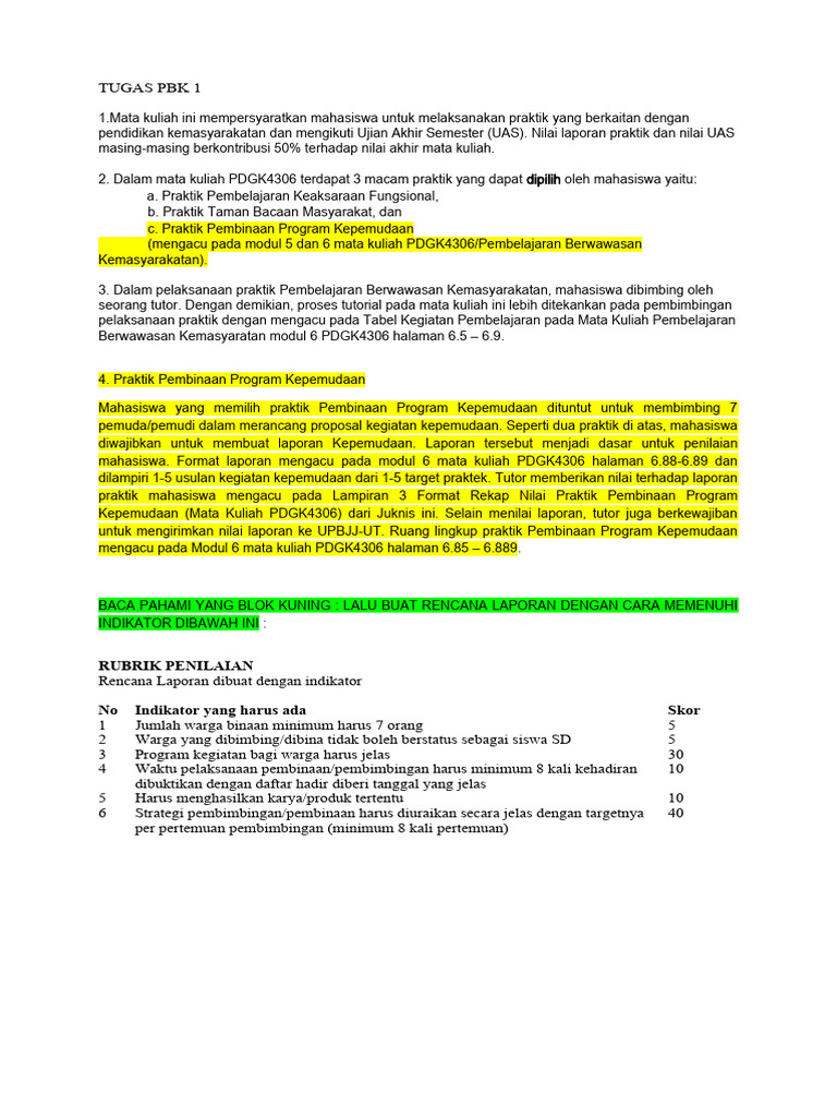 Tugas PBK 1 (Aplot Pert 3) | PDF