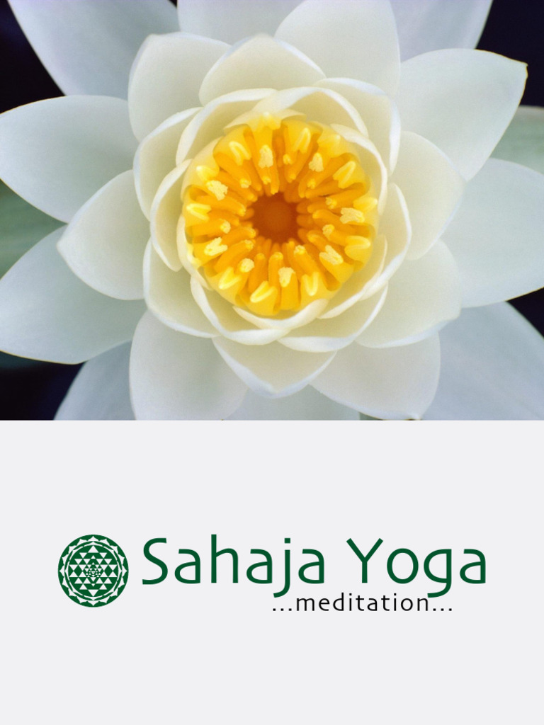 Brochure Sahaja Yoga | PDF | Yoga | Chakra