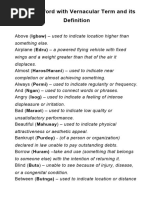 Tagalog Idioms and Their Meanings | PDF | Languages
