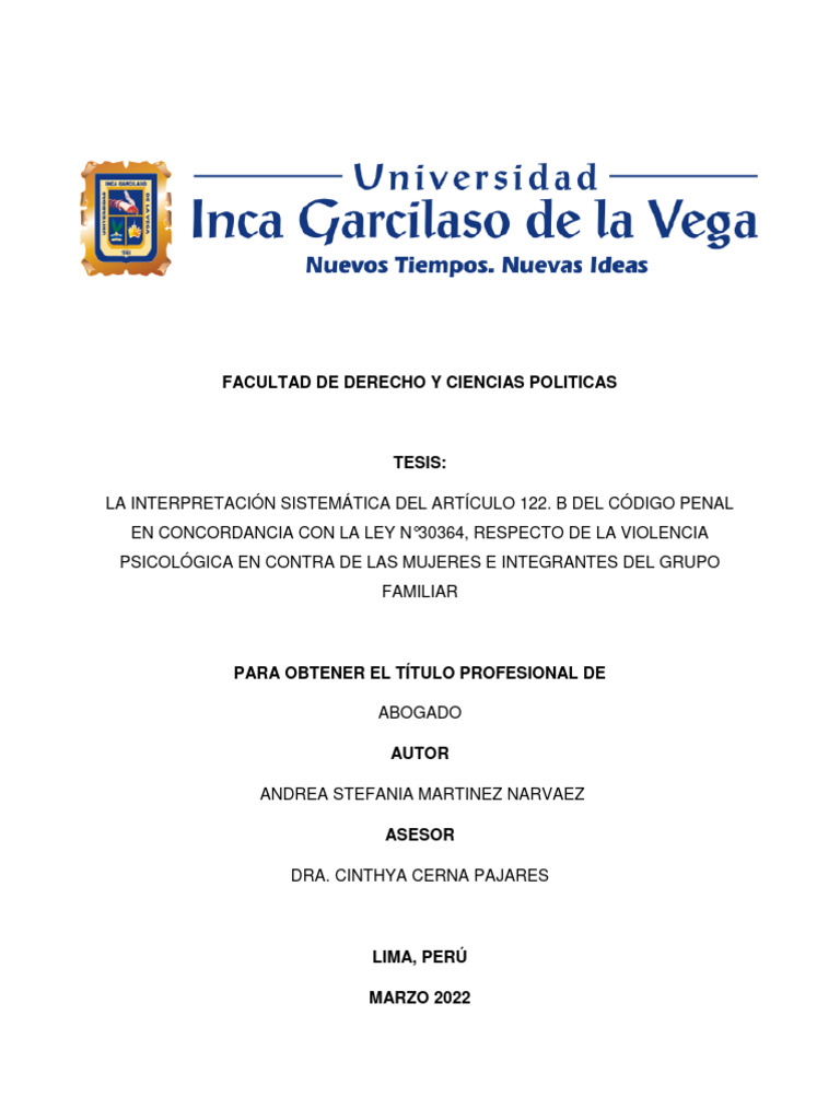 Tesis-Andrea Stefania Martinez Narvaez | PDF | Constitución | Legislación Tesis-Andrea Stefania Martinez Narvaez | PDF | Constitución | Legislación