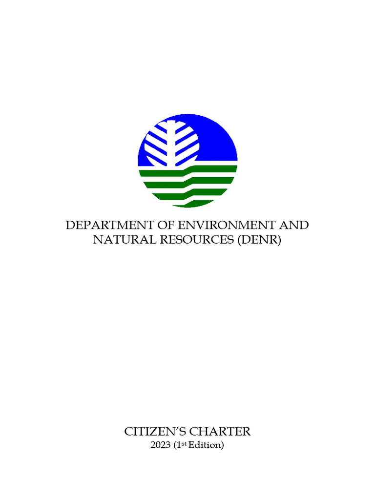 DENR Citizen Charter 2023 1st Edition | PDF | Payroll Tax | Business
