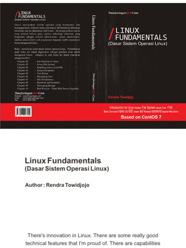 Ebook Linux Dasar Sekali | PDF