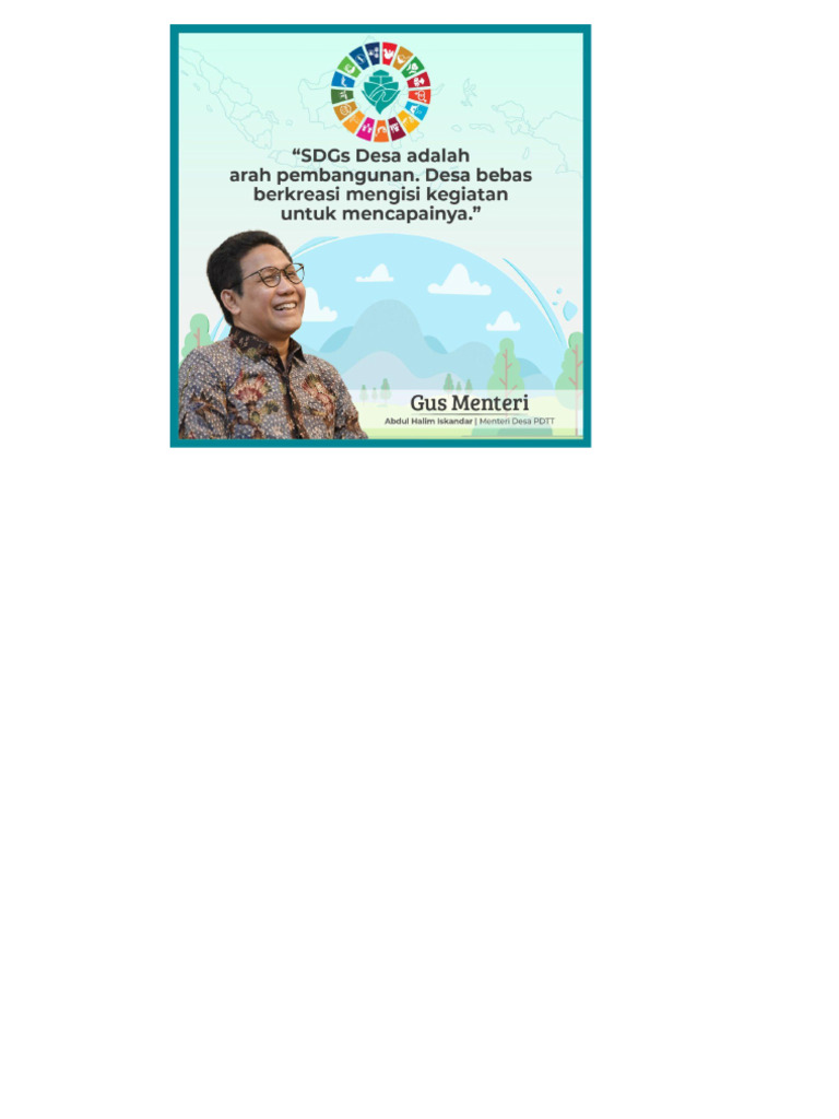 18 SDGs Desa | PDF