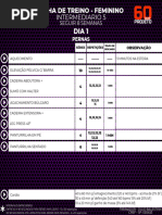 Fichas Kaka Fem - Avancado 1 | PDF | Peso | Boa forma