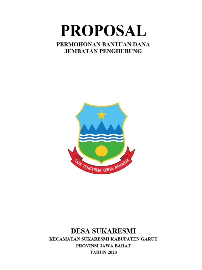 Proposal Jembatan Sukaresmi | PDF | Sains & Matematika
