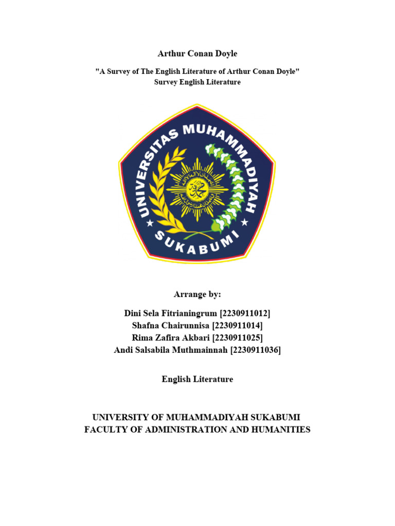 Arthur Conan Doyle | PDF | Sherlock Holmes | Dr. Watson