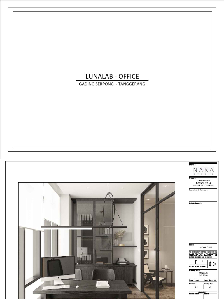 Gamker Luna Lab Garding Serpong OFFICE R2 | PDF