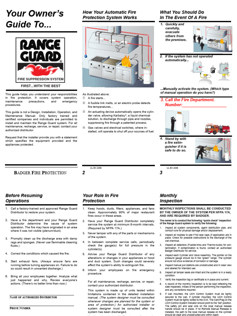 Range Guard Manual | PDF | Valve | Manufactured Goods