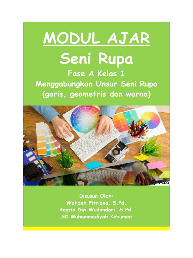 Modul Ajar Kls 1 Seni Rupa Diferensiasi Berdasar Profil Dan Minat | PDF