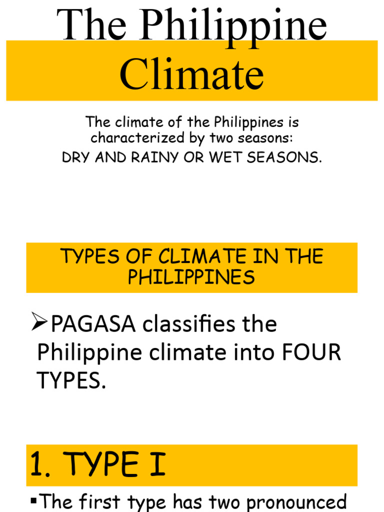 9th the Philippine Climate | PDF