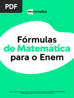 Fórmulas de Matemática para o Enem (Descomplica) | PDF | Triângulo | Trigonometria
