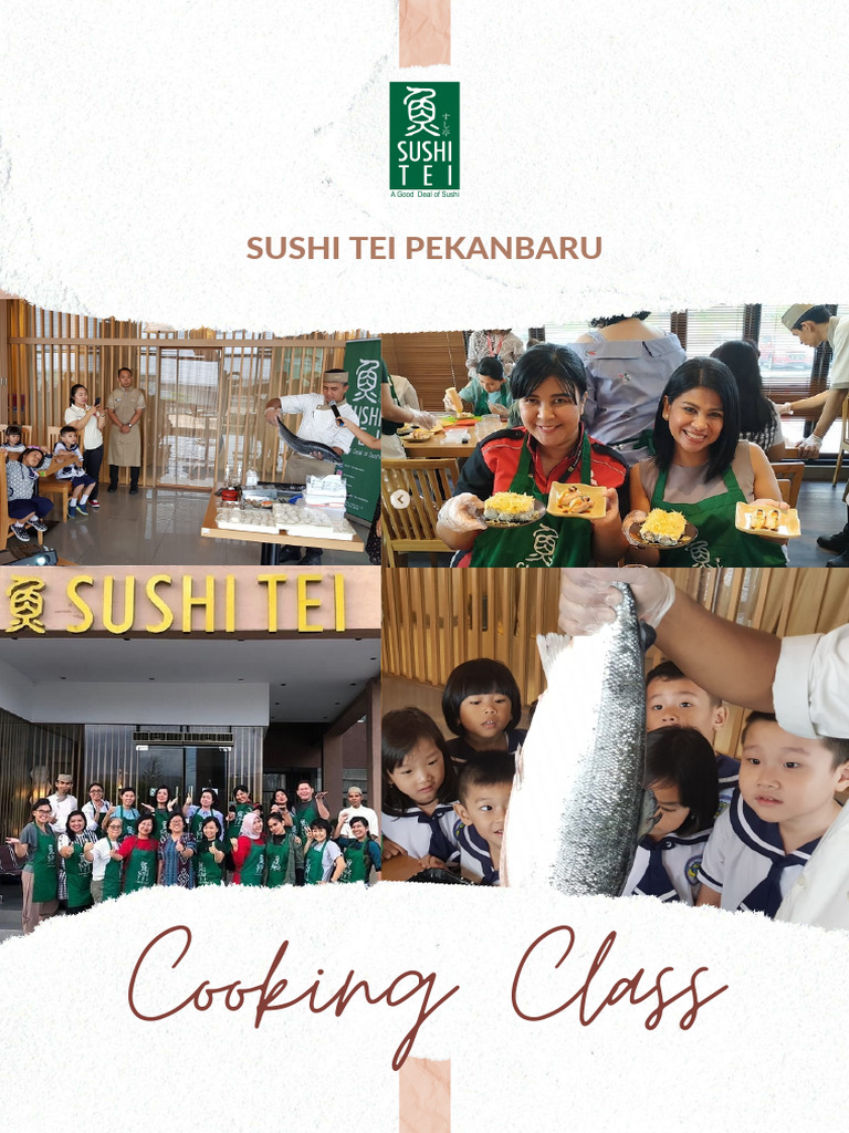 Sushi Tei Pekanbaru Cooking Class | PDF | Career & Growth | Wellness