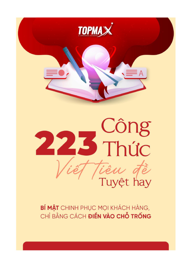 223 Cong Thuc Viet Tieu de Cuc Hay - Topmax | PDF