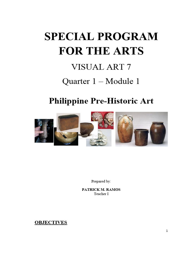 Visual Art 7 RMLAS | PDF | Pottery | Learning