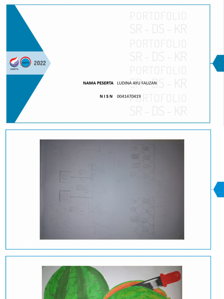 00 Templat PPT Porto SRDSKR 2022 | PDF | Seni
