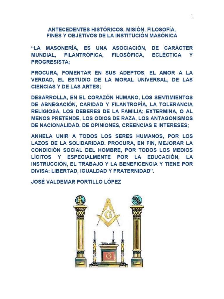 01.-Que Es La Masoneria | PDF