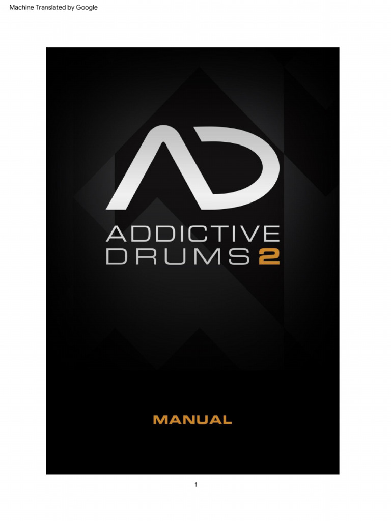 Addictive Drums 2 Manual - PORT | PDF