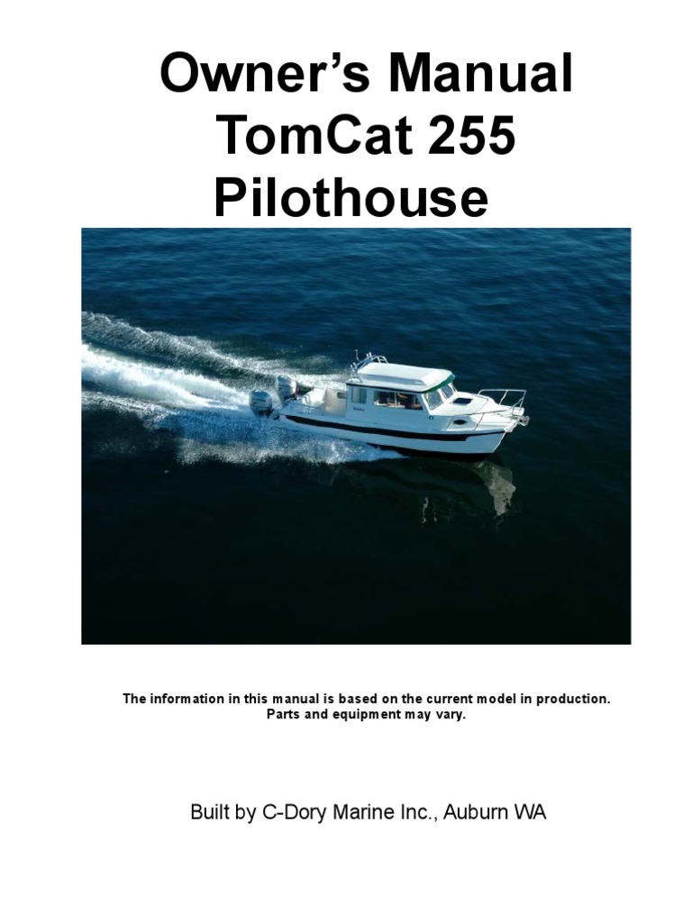 TomCat Owners Manual | PDF | Battery Charger | Anode