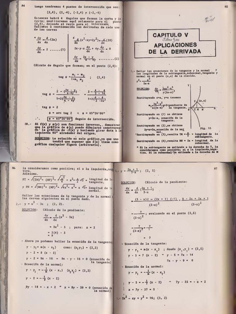 Aplicaciones de La Derivada PÁG 55 - 58 | PDF | Topología diferencial | Análisis