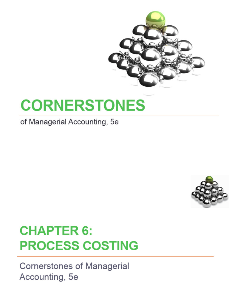 Cornerstones: of Managerial Accounting, 5e | PDF | Lean Manufacturing ...