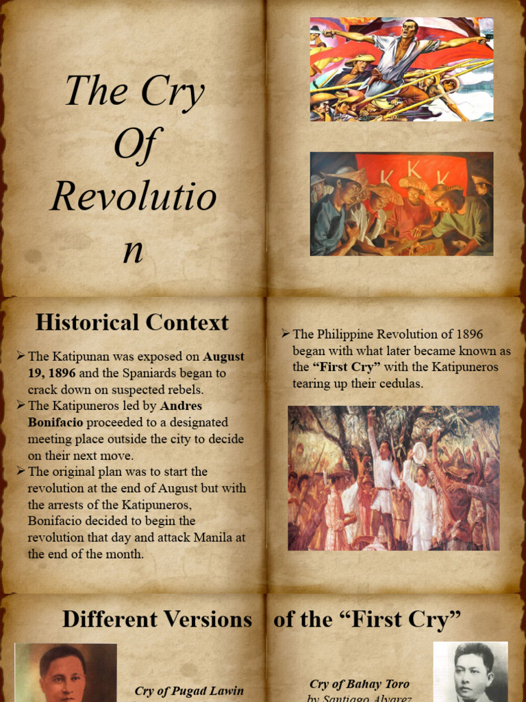 Cry of Revolution Presentation | PDF