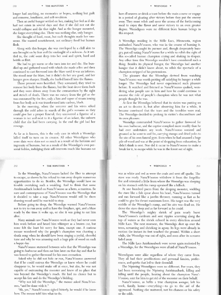 Basil Johnston - The Manitous - The Spiritual World of The Ojibway ...