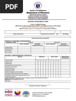 BEA Form 1: List of Actual Examineees | PDF | Schools