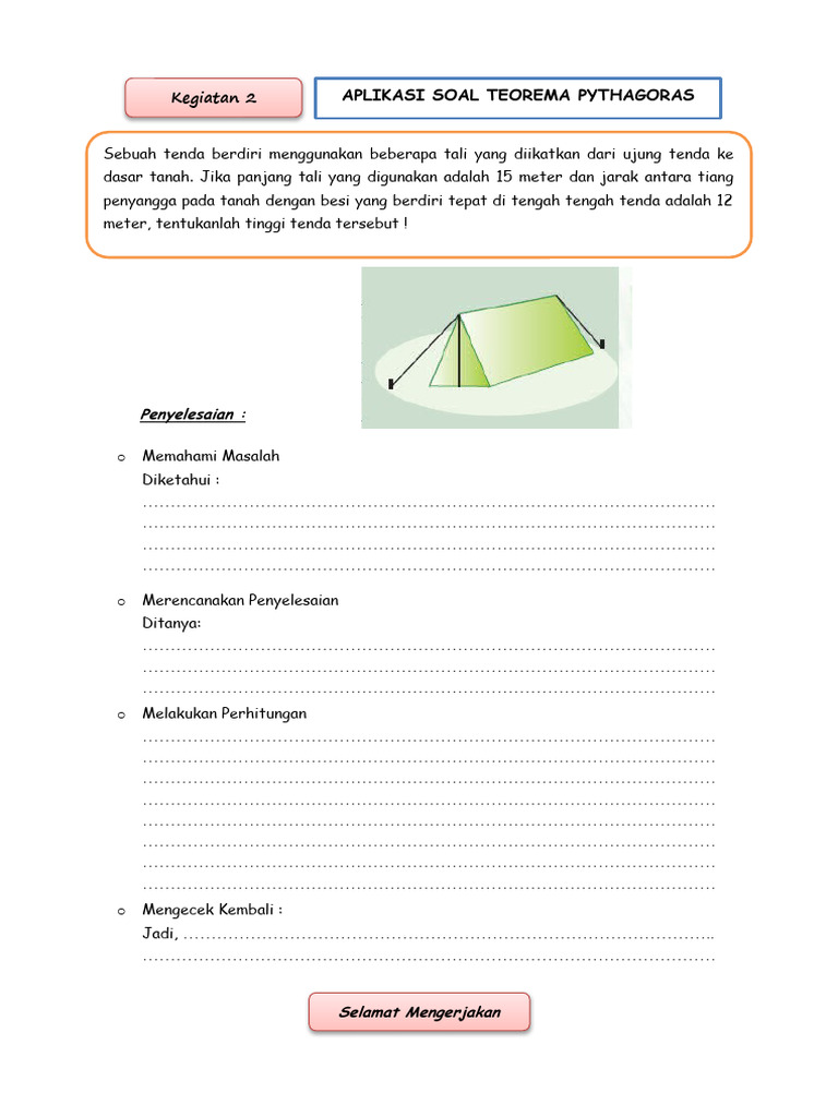 LKPD 2 PYTHAGORAS | PDF