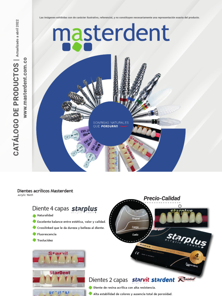 Catálogo de Productos Masterdent 2022 | PDF