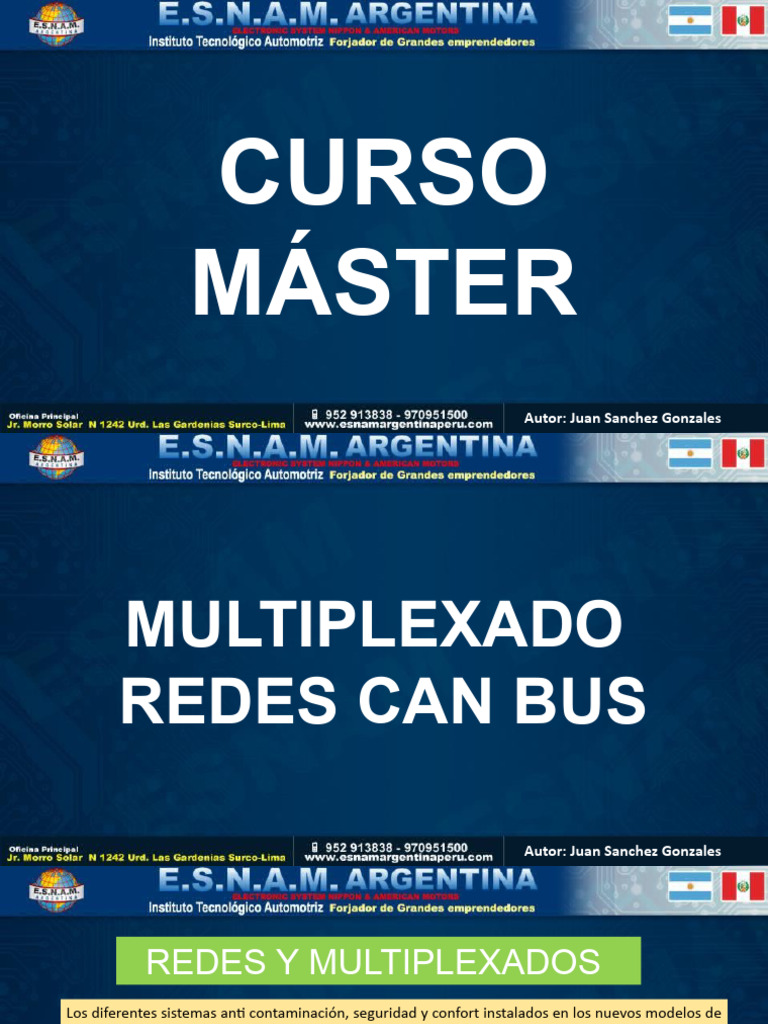 Multiplexado Redes Can Bus | PDF | Informática
