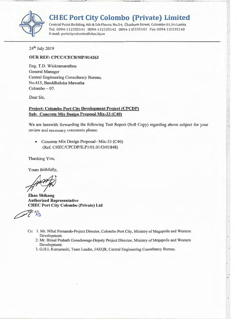 Concrete Mix Design Proposal Mix - 33 | PDF | Concrete | Building Materials