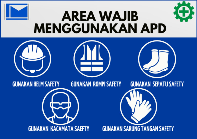 Rambu Wajib Helm Di Area Pabrik | PDF