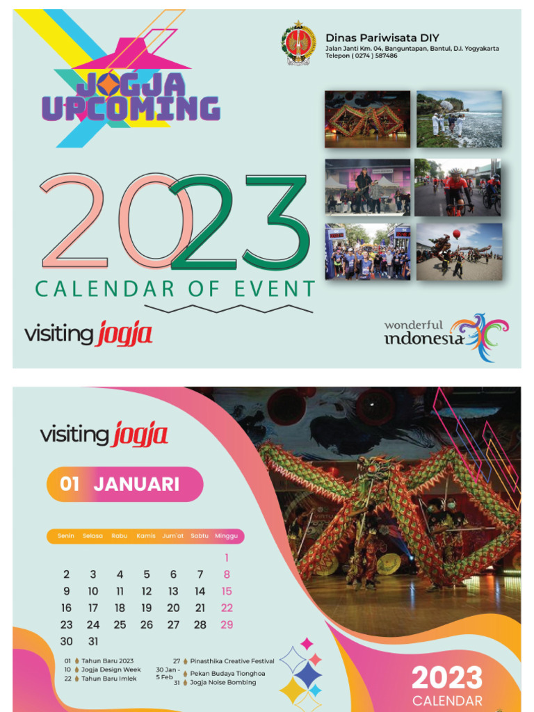 Calendar of Event 2023 DIY | PDF