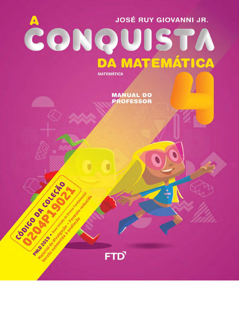 A Conquista Da Matemática - 4º Ano - 231017 - 001454 | PDF