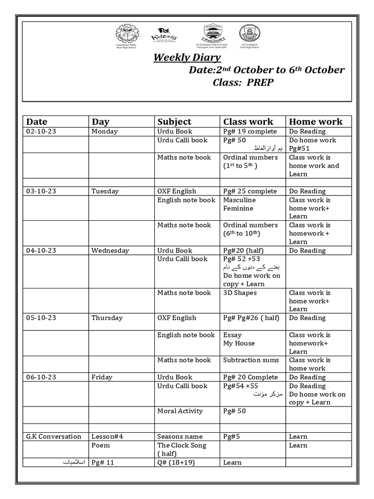 Prep Diary-2 | PDF Prep Diary-2 | PDF